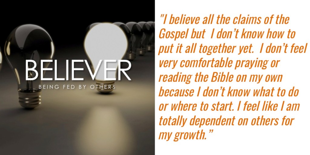 GETTING STARTED WITH BELIEVERS – DISCIPLE MAKING STAGES